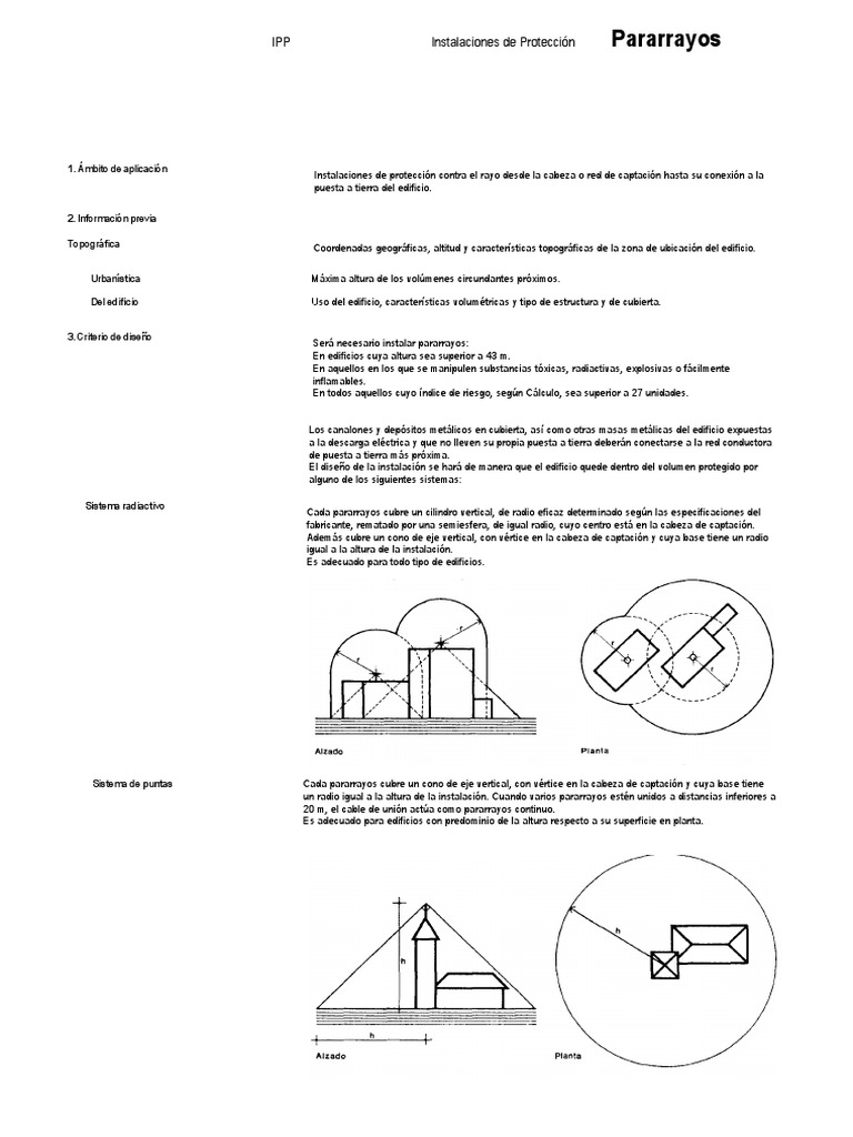 Instalacion de Pararrayos | PDF | Cobre | Materiales