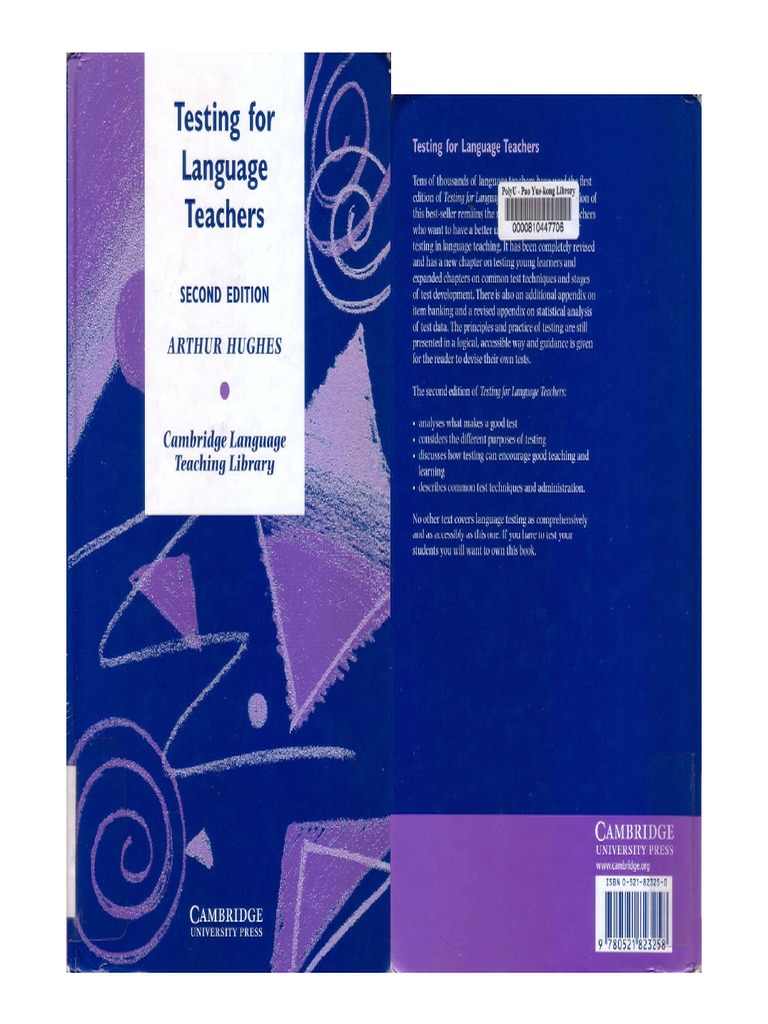 Testing For Language Teachers | PDF | Languages