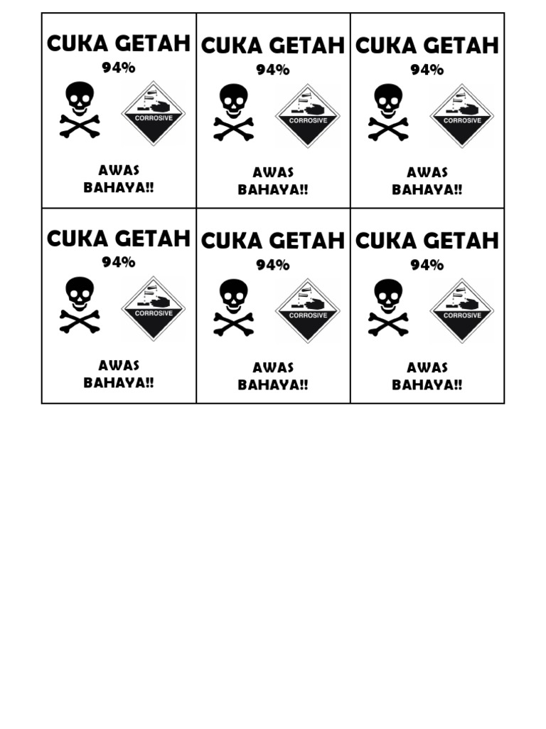 Cuka Getah | PDF