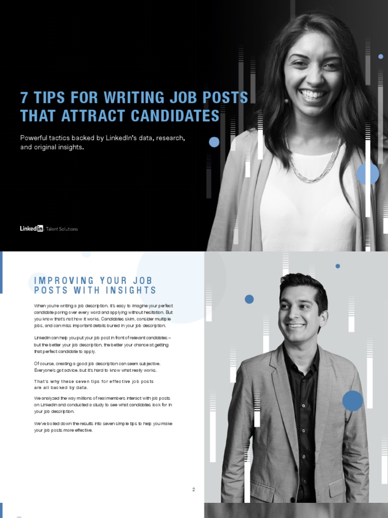 Job Descriptions Ebook | PDF | Linked In | Workweek And Weekend