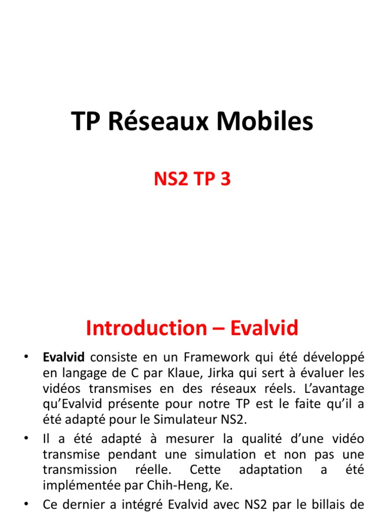 Session 4 NS2 | PDF | Ingénierie informatique | Logiciel
