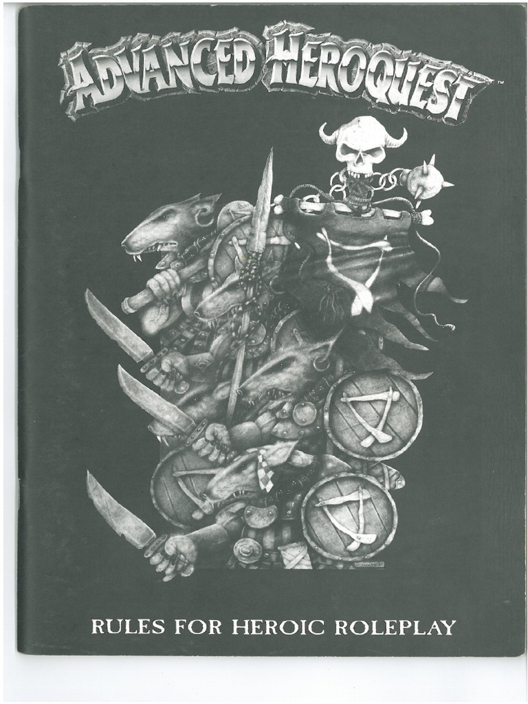 Advanced Heroquest 1989 | PDF