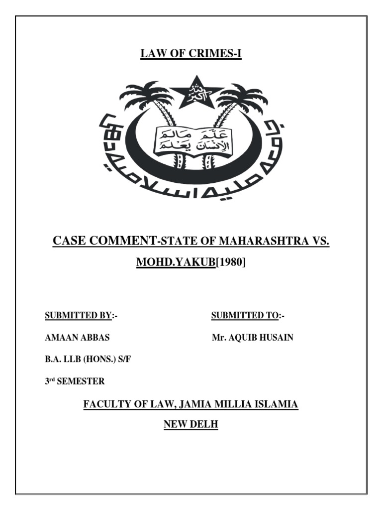 Ipc Project (Final) 3rd Sem | PDF | Mens Rea | Crime & Violence Ipc Project (Final) 3rd Sem | PDF | Mens Rea | Crime & Violence