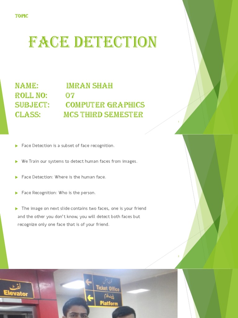 Understanding Face Detection Basics | PDF
