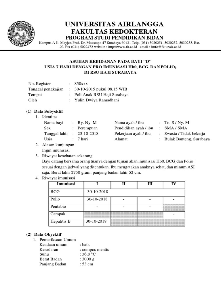 Soap Hb0+bcg+po1 | PDF
