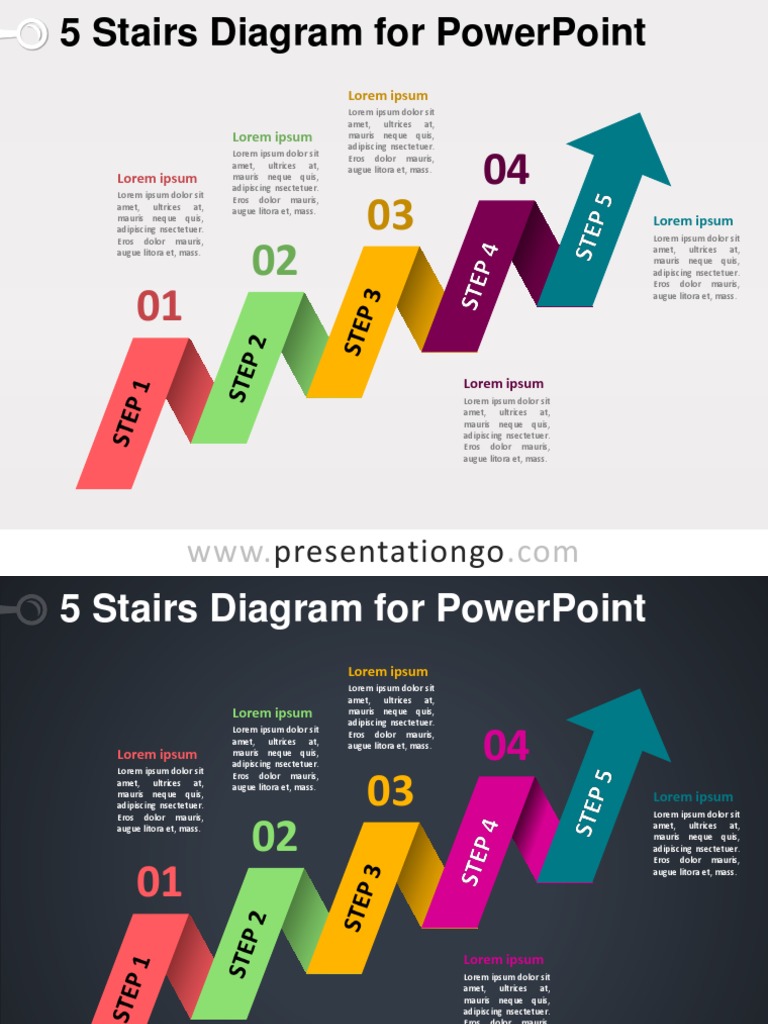5 Stairs Diagram PGo 4 - 3 | Download Free PDF | Text