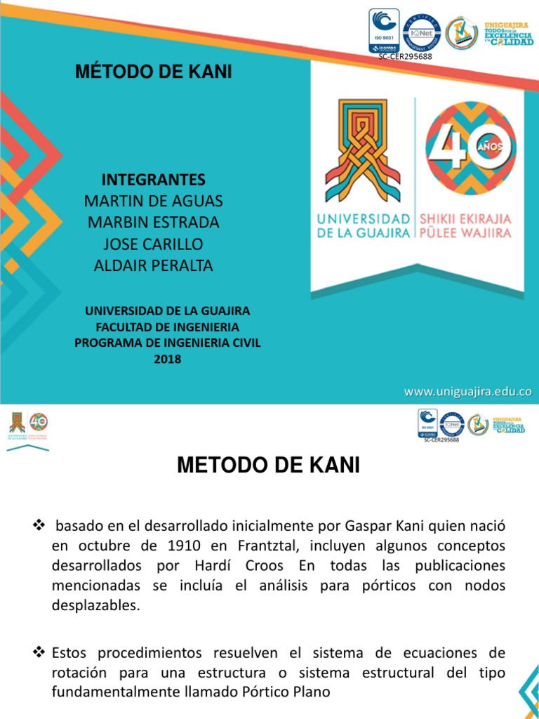 Metodo de Kani | PDF | Doblar | Física Aplicada e Interdisciplinaria