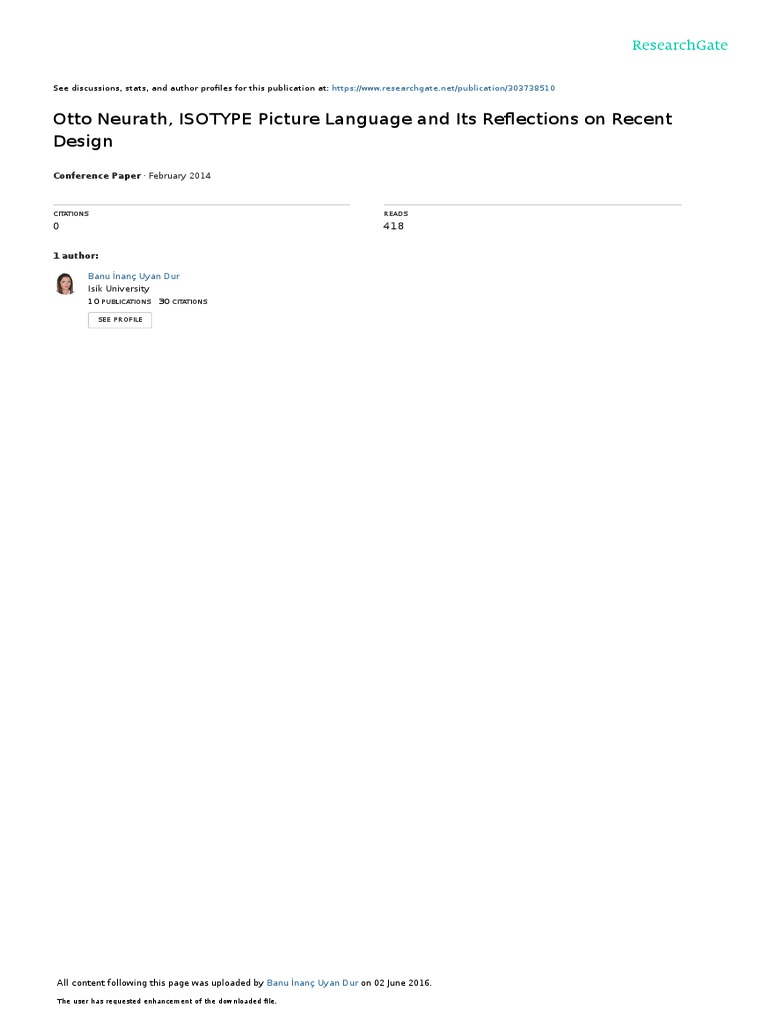 Otto Neurath Isotype Picture Language An PDF | PDF | Communication ...