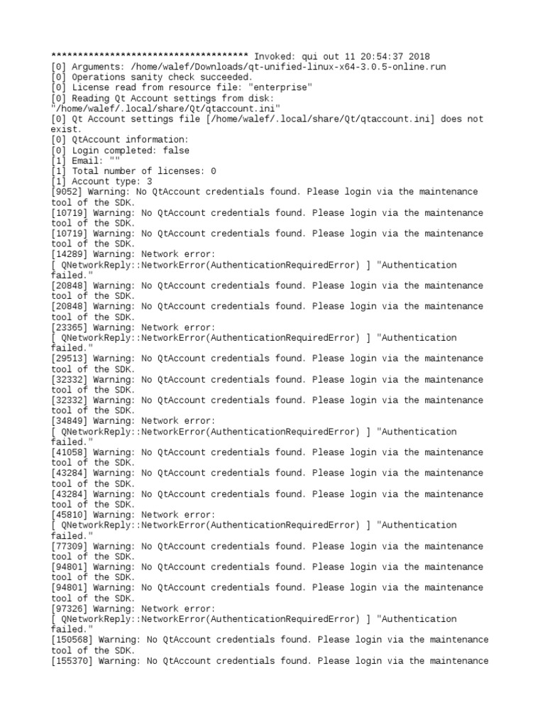 Installation Log | PDF | Login | Authentication