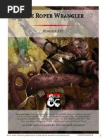 D&D 5e Creature Throwing Rules | PDF