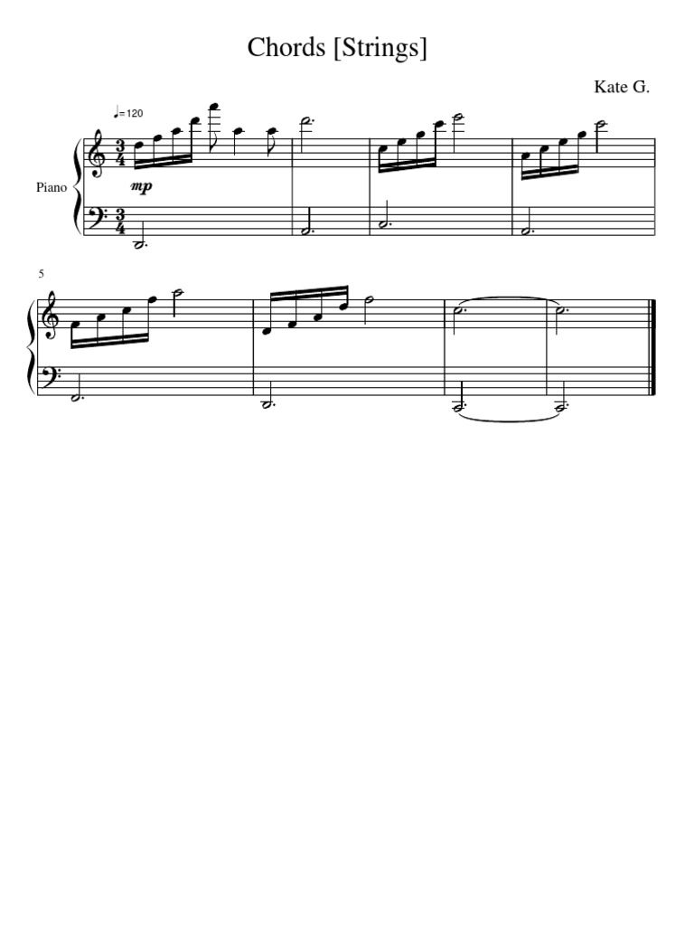 Chords (Strings) | PDF