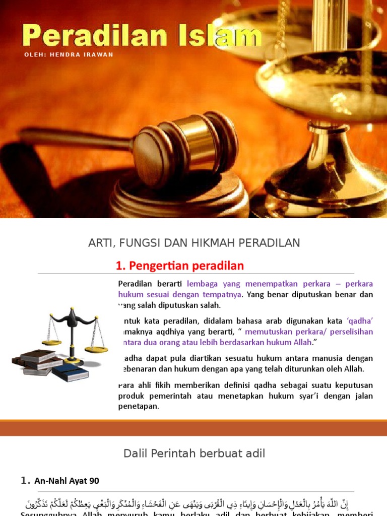 Peradilan Islam | PDF