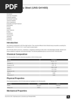 SAE 4140 Standard | PDF | Heat Treating | Steel