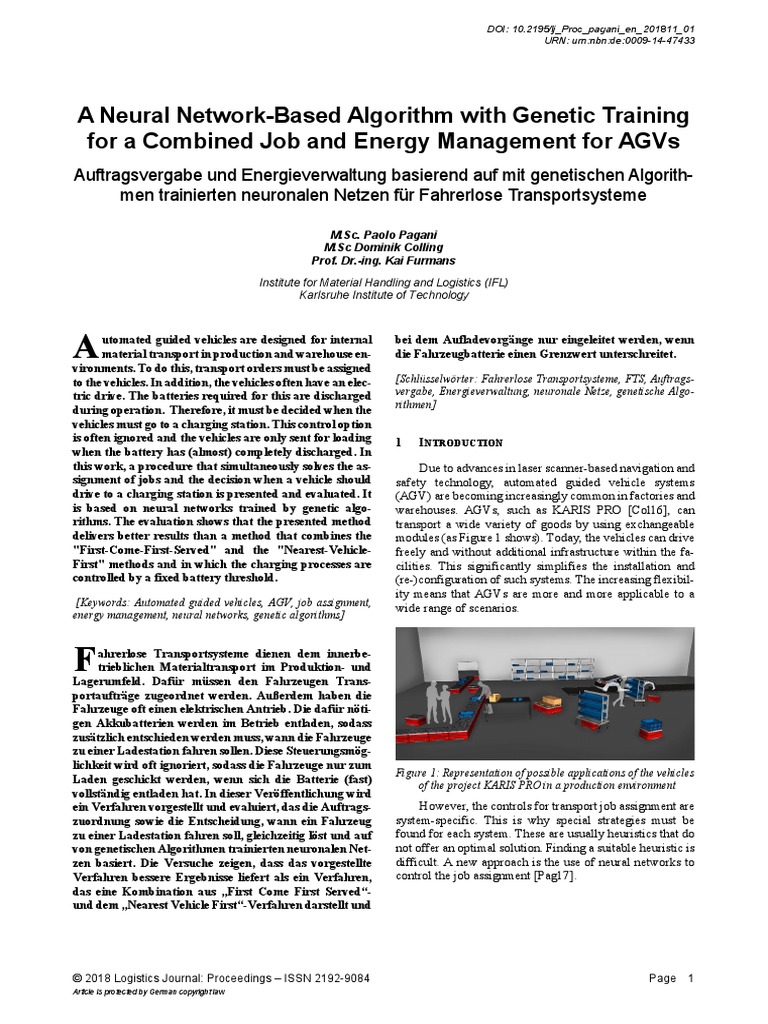 J.2018. A Neural Network-Based Algorithm With Genetic Training For A ...