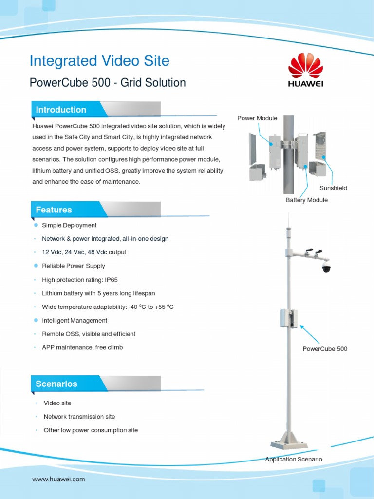 PowerCube 500 Datasheet Grid Solution | PDF | Electrical Grid ...