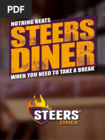 Steers Menu and Prices 2025 | PDF | Hamburgers | Cuisine