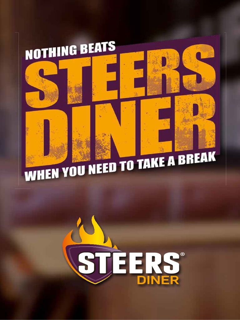 Steers Menu | PDF | Toast | Cooking