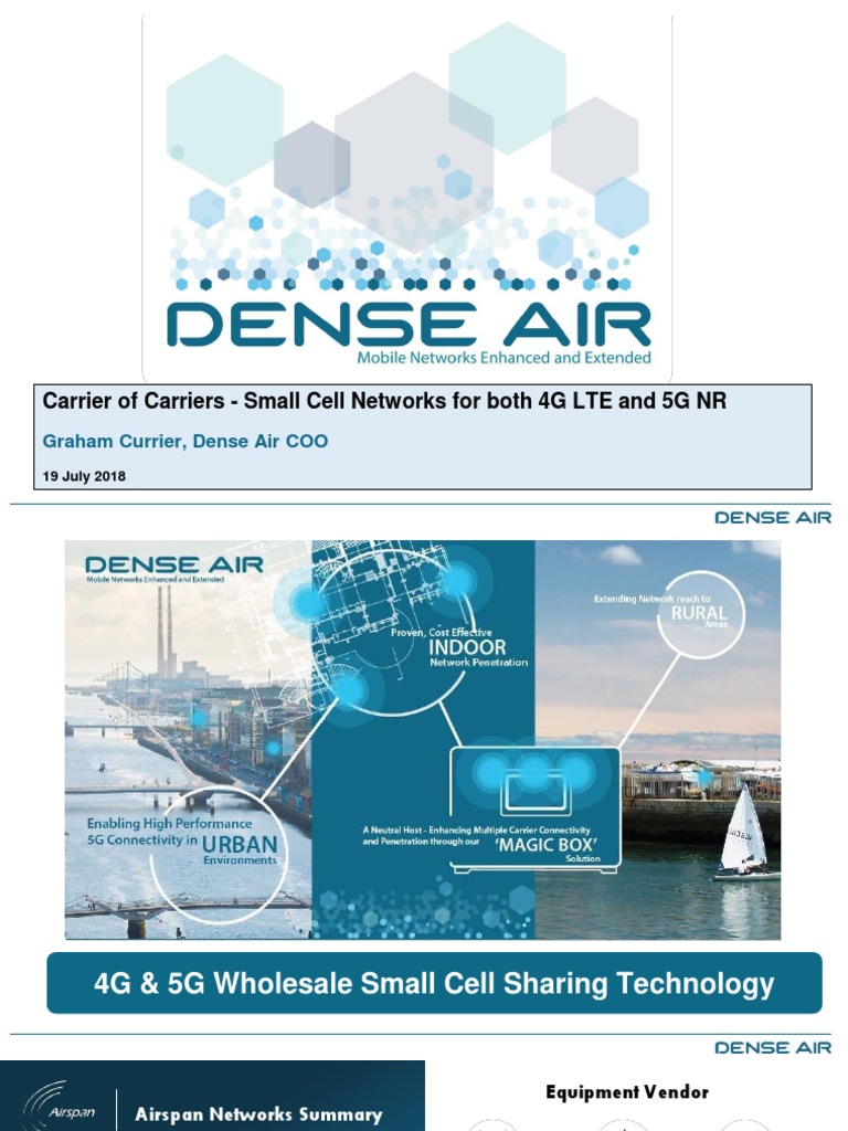 Dense Air | PDF | 4 G | Lte (Telecommunication)