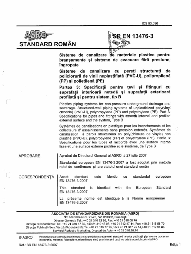 SR en 13476-3 - 07 | PDF