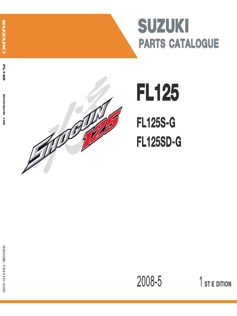 Parts Catalogue for the FL125 | PDF | Automotive Technologies | Product ...