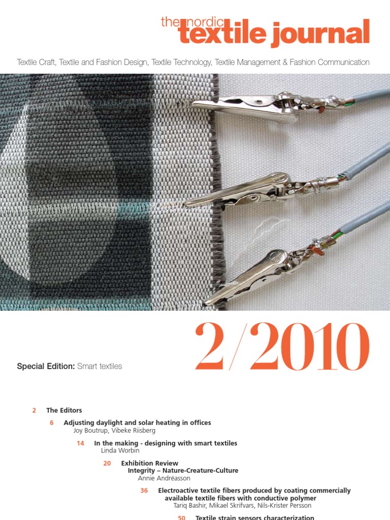 Smart Textiles | PDF | E Textiles | Textiles