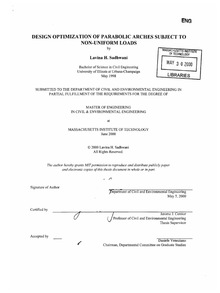 Funicular Structures Cables and Archs | PDF | Bending | Actuator