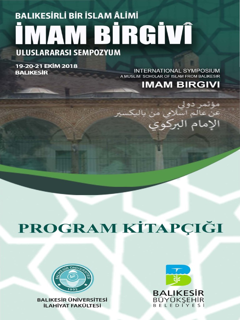 Birgivi Sempozyum Program | PDF