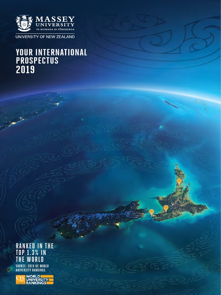 Massey University International Prospectus 2019 | PDF | Business | Science