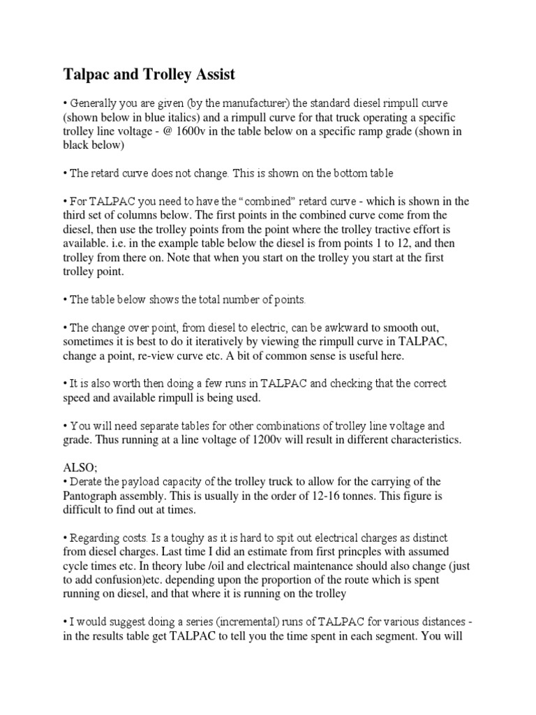 Talpac | PDF | Tram | Diesel Engine