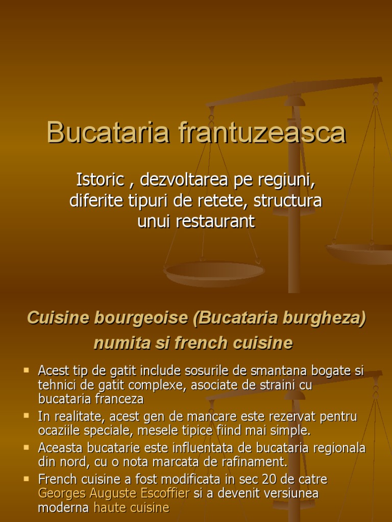 Bucataria Frantuzeasca | PDF