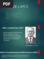 OEE Training Presentation | PDF | Performance Indicator | Goal