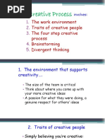 Graham Wallas 4 Stages of Creative Process | PDF | Insight | Creativity