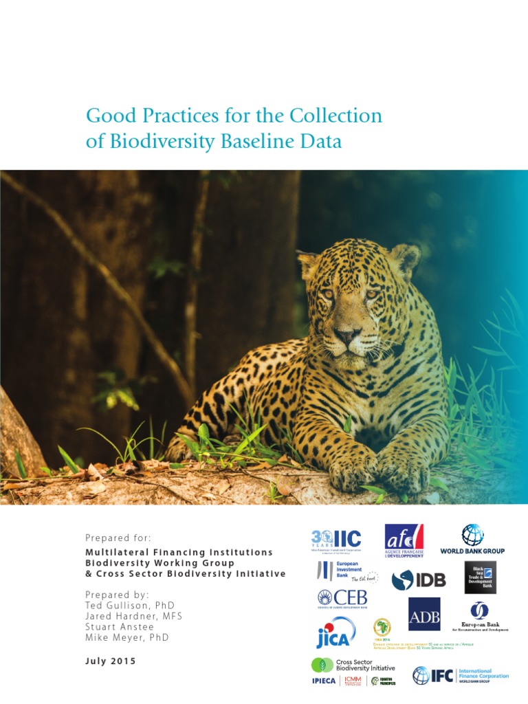 Guide to Collecting Robust Biodiversity Baseline Data to Inform Impact ...