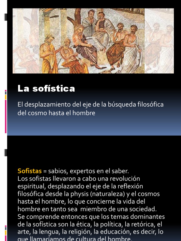 Los Sofistas | PDF | Relativismo | Verdad