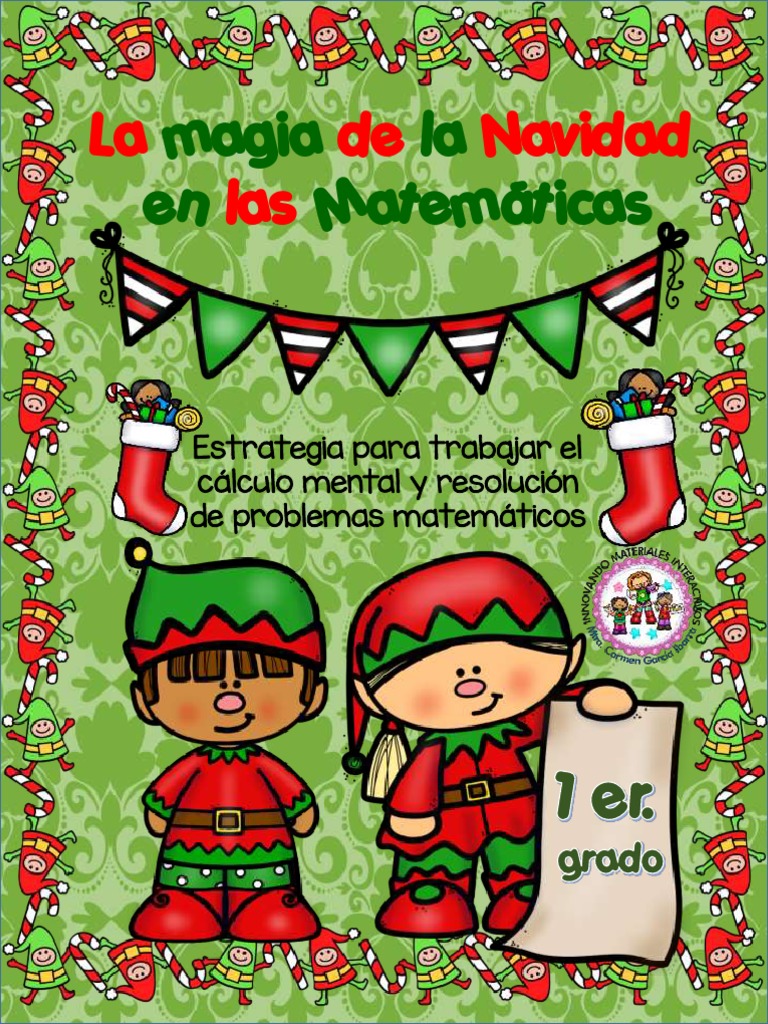 La magia de la navidad en las matemáticas. Primer grado.pdf | Color ...