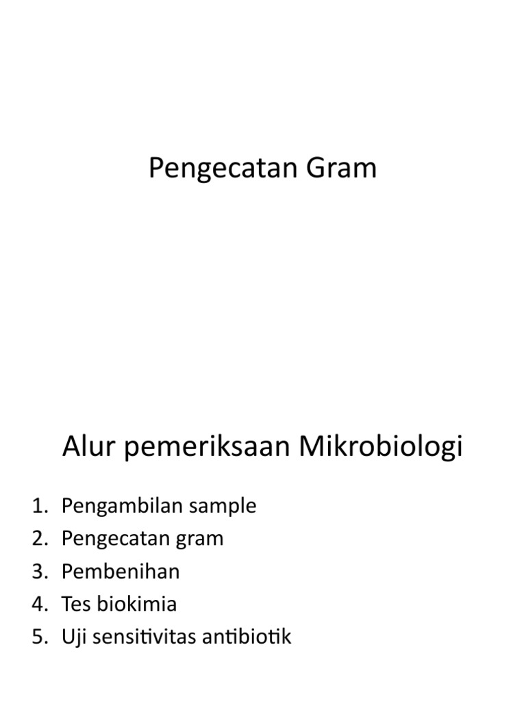 Proses Pengecatan Gram Mikrobiologi | PDF | Memasak, Makanan, & Anggur ...