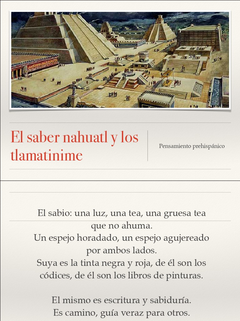 Los Tlamatinime | PDF | Verdad | Science