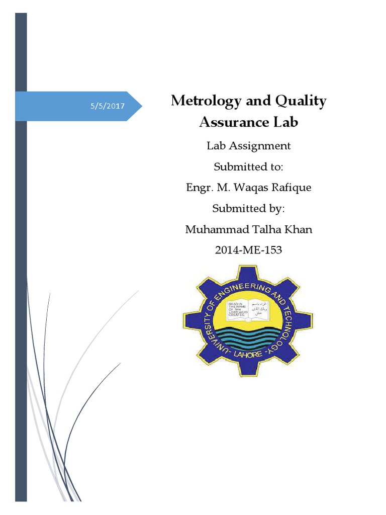 Metrology and Quality Assurance Lab | Download Free PDF | Casting ...