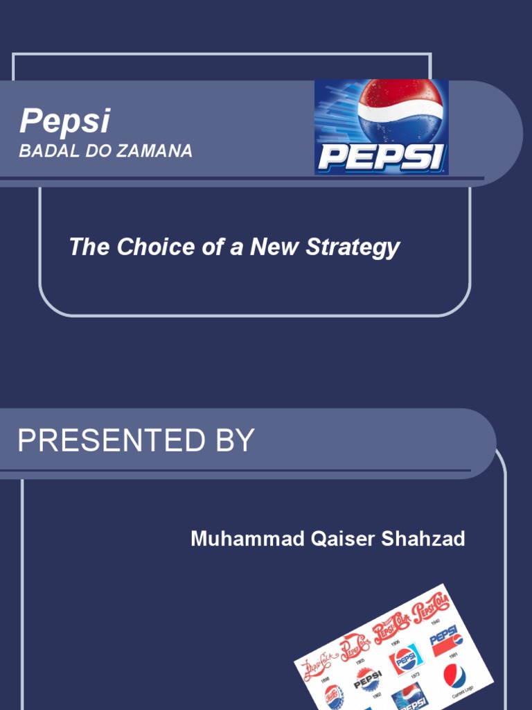 Pepsi Stratigic Management PPT 2010 | PDF | Pepsi Co | Pepsi