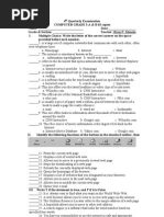 Grace Pass Test Instructions and Guidelines | PDF | Educational ...