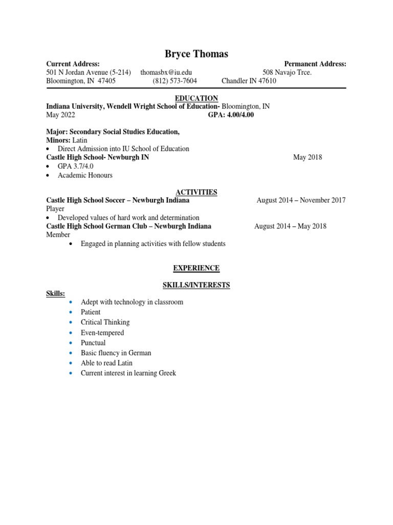 Educ Resume | PDF