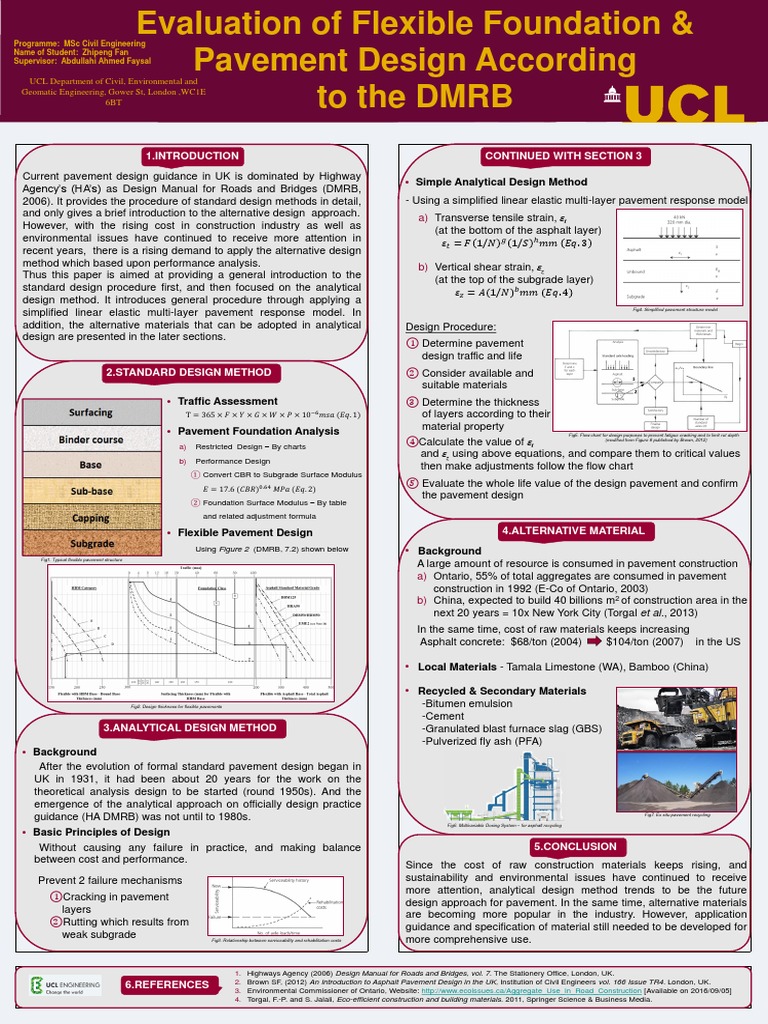 Evaluation of Flexible Foundation & Pavement Design According To The ...