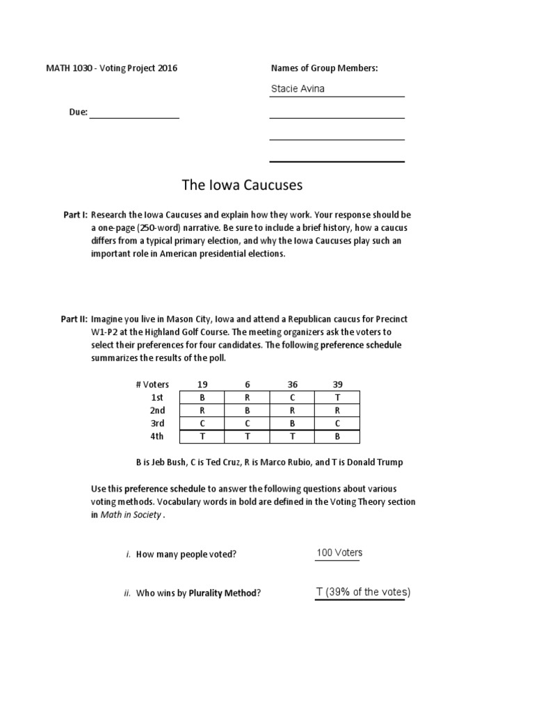 Votingprojectfinal | PDF | Voting | Two Round System