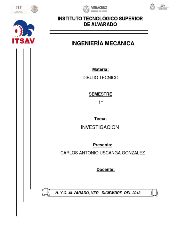 Itsav Inv | PDF | Dibujo | Dibujo técnico