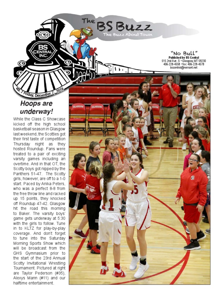 Hoops Are Underway!: "No Bull" | PDF | Steak | Pearl Harbor