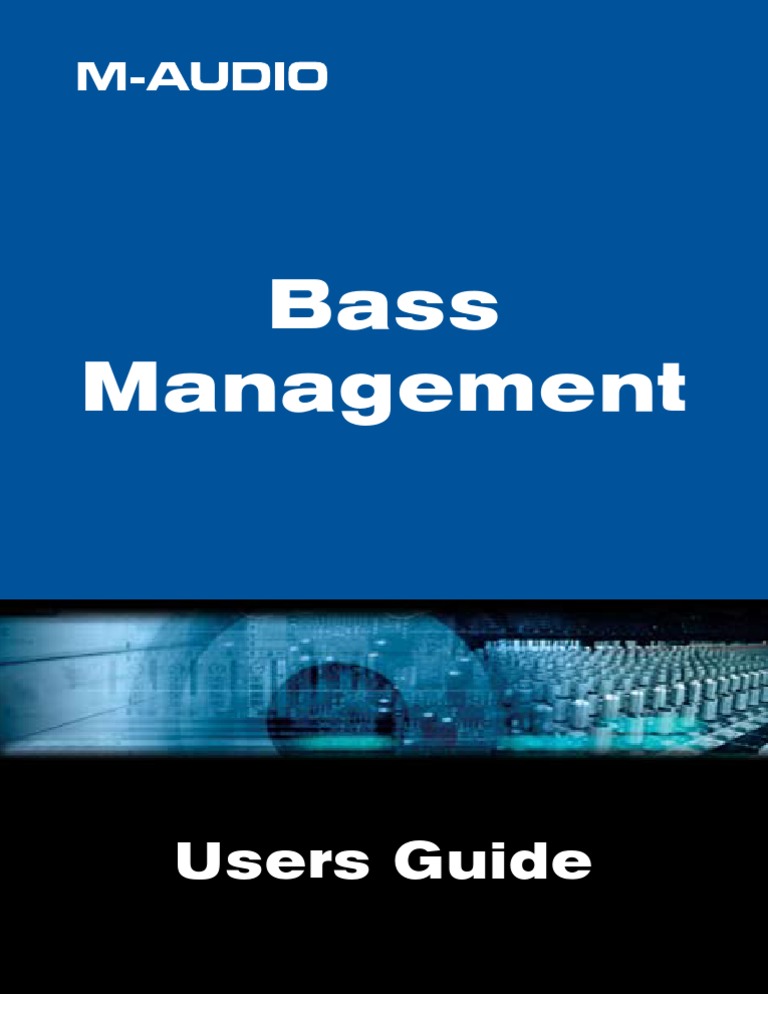 Bass Management: Users Guide | PDF | Loudspeaker | Frequency