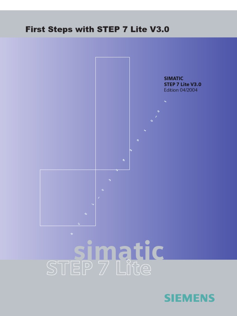 Simatic Step 7 Lite (v3.0) | PDF | Programmable Logic Controller ...
