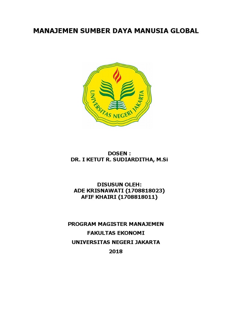 MSDM Global (Ade & Afif) | PDF