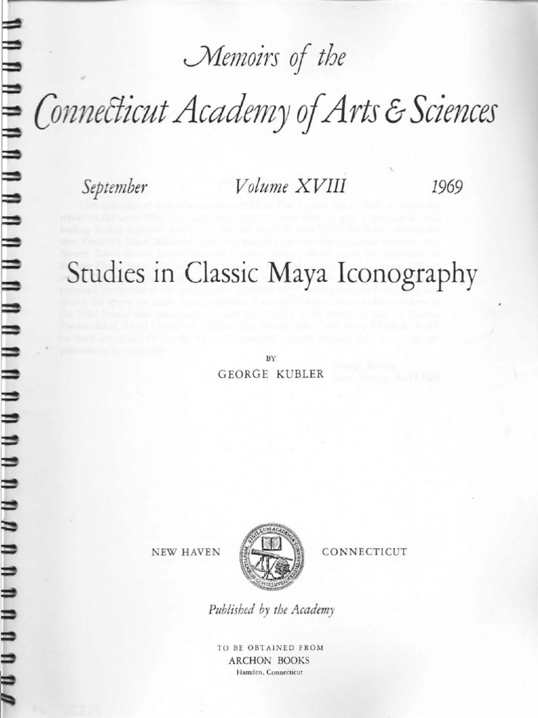 Kubler-1969 - Studies in Classic Maya Iconography | PDF | Maya ...