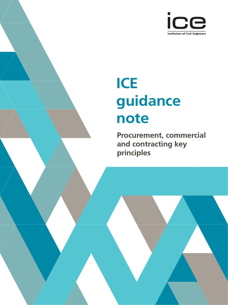 ICE Guidance Note: Procurement, Commercial and Contracting Key ...